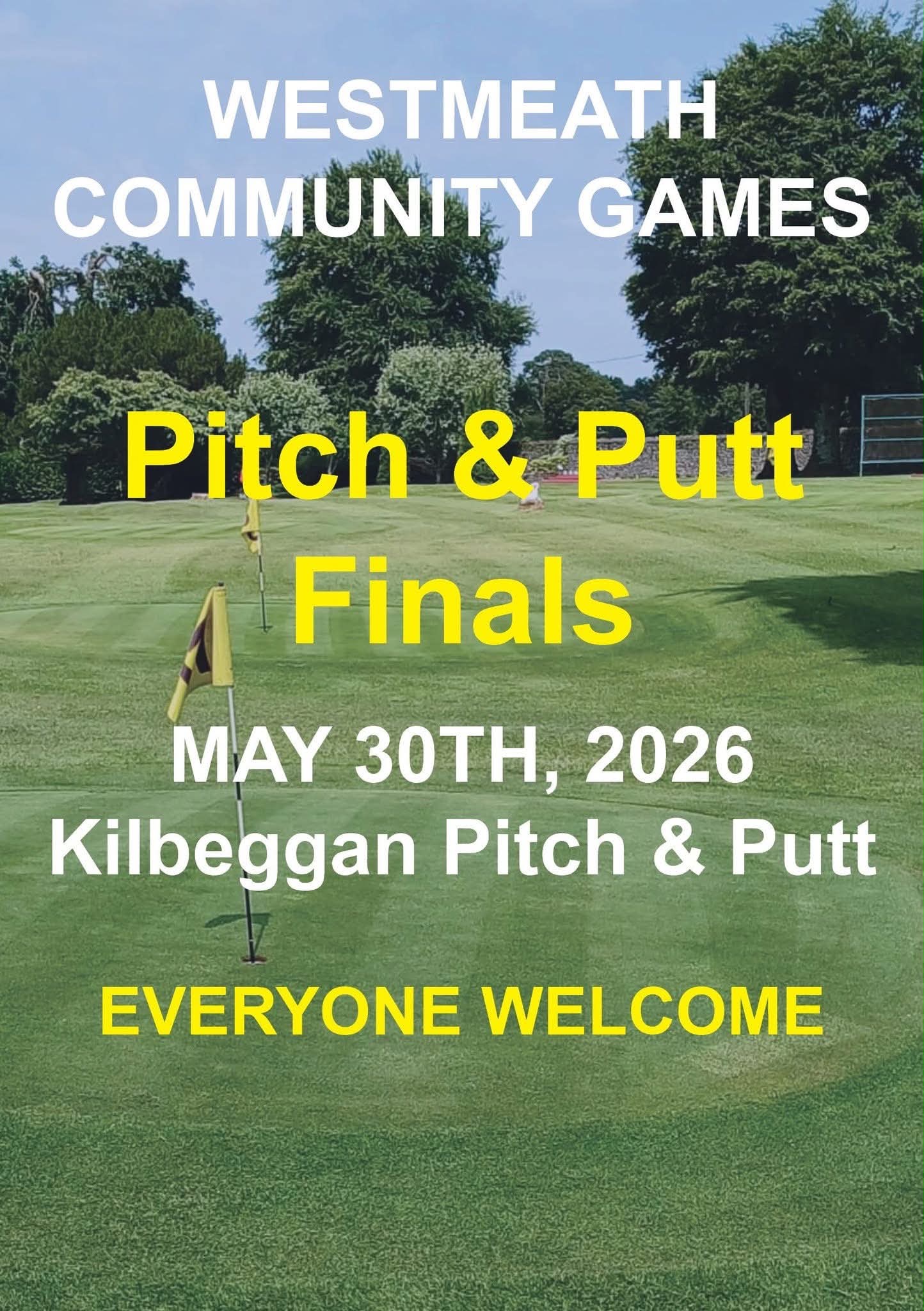 Westmeath Community Games | Pitch & Putt Ireland